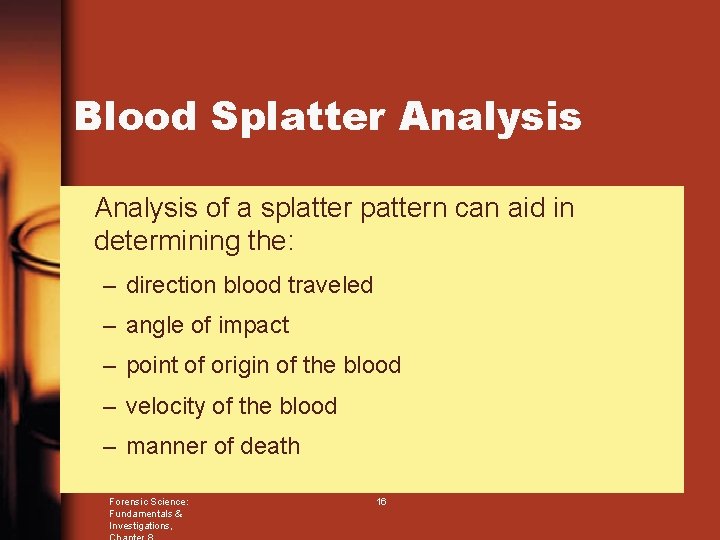 Blood Typing Practice More Blood Notes Forensic Science