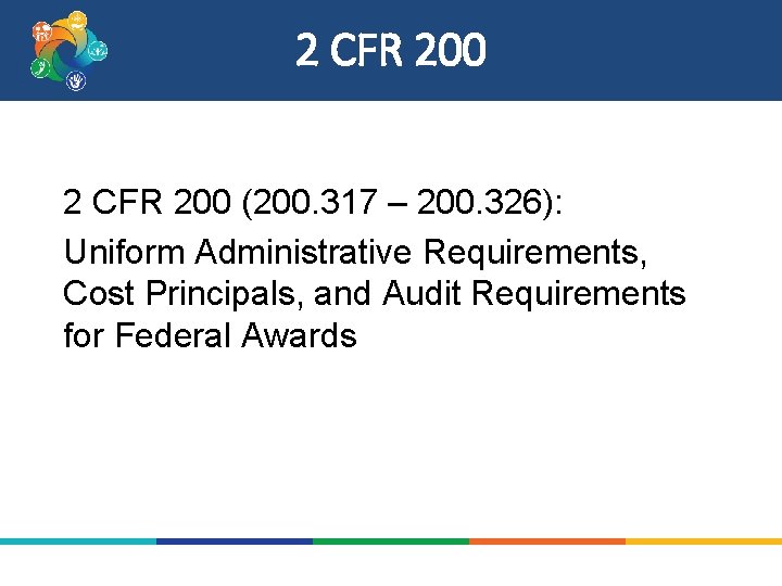Procurement Part I Overview School Nutrition Programs November