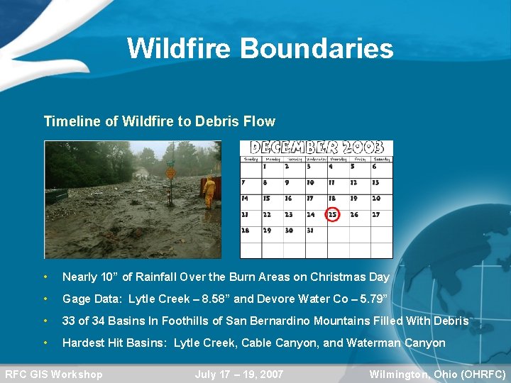 Wildfire Boundaries Acquisition Usage and Web Display Daniel