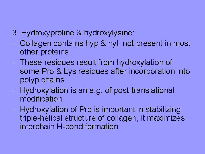 UNIT I Protein Structure and Function Fibrous Proteins