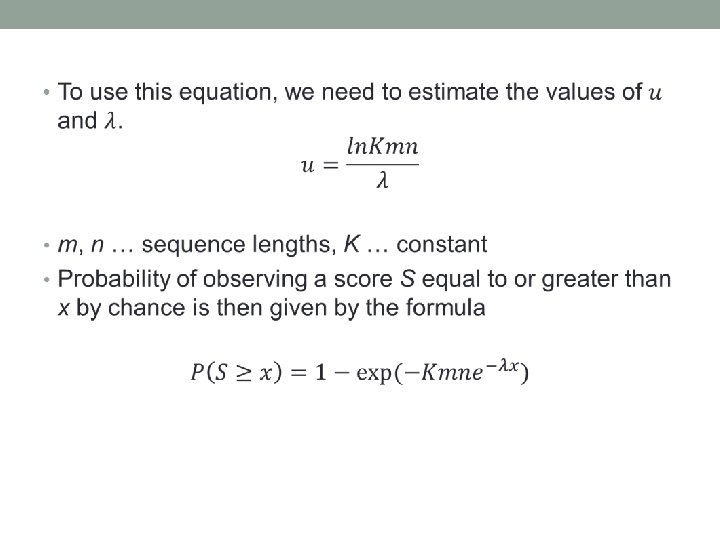 Last lecture summary Window size Stringency Color mapping