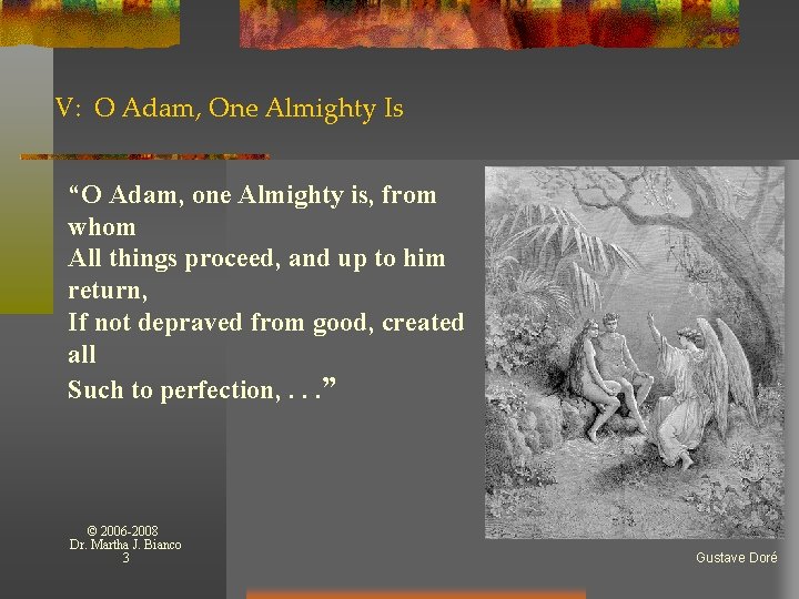 Paradise Lost Books VIX 2006 2008 Dr Martha