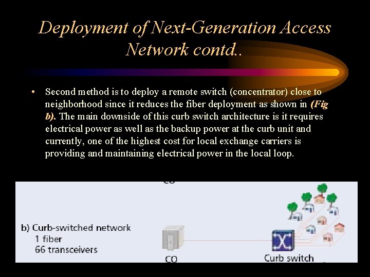 Ethernet Passive Optical Network EPONs COURSE CEG 790