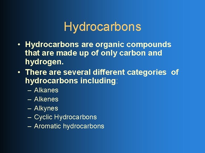 An Introduction to Organic Chemistry Orgins Originally defined
