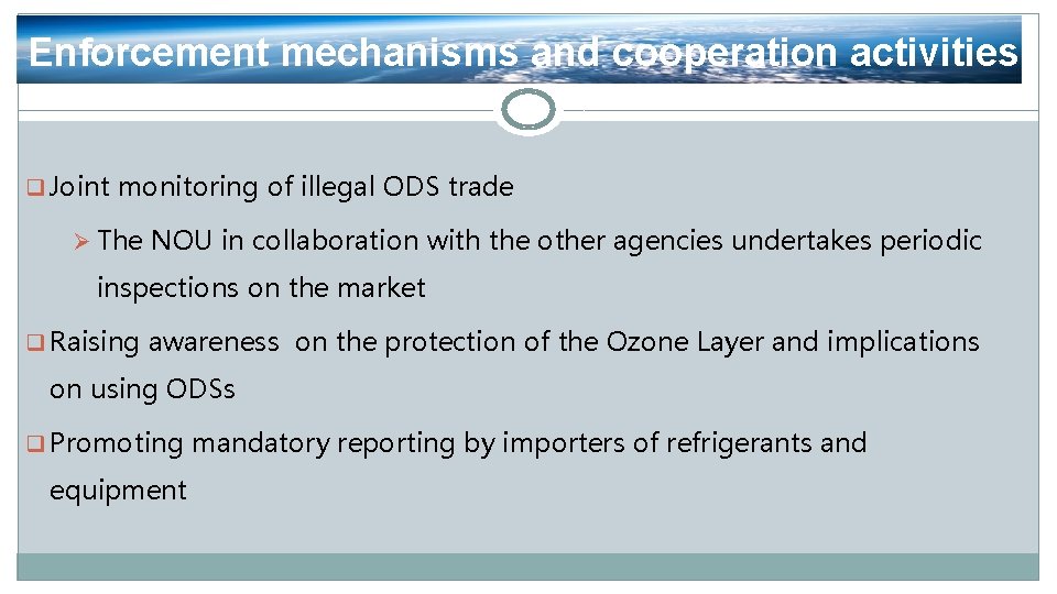 Enforcement Activities in Malawi PRESENTED IN JOHANNESBURG SOUTH