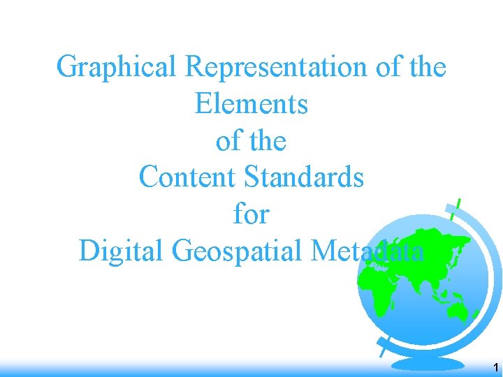 Graphical Representation of the Elements of the Content
