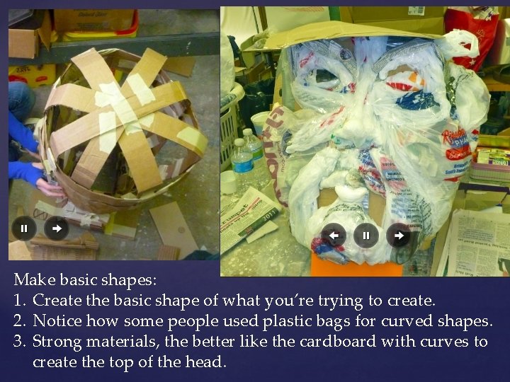 Paper Mache Art 1 Big Head Project Objective