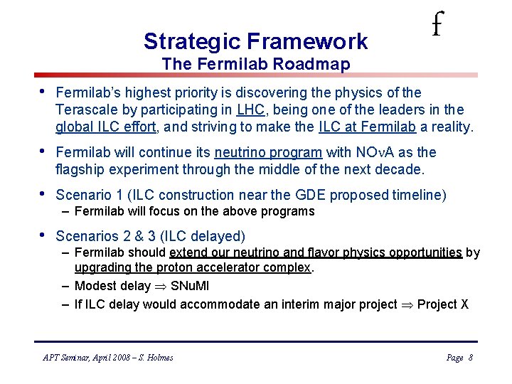 Project X and the Future of the Fermilab