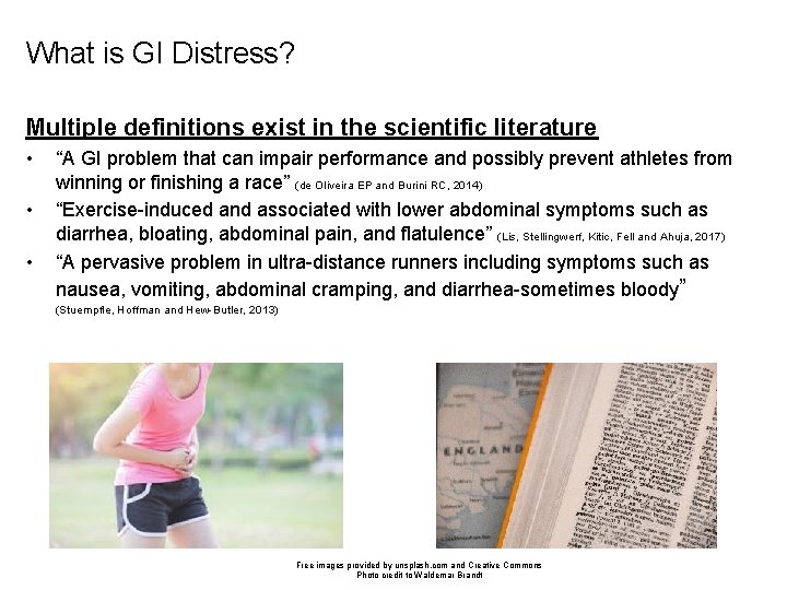 Gastrointestinal distress and endurance athletes What do carbohydrates