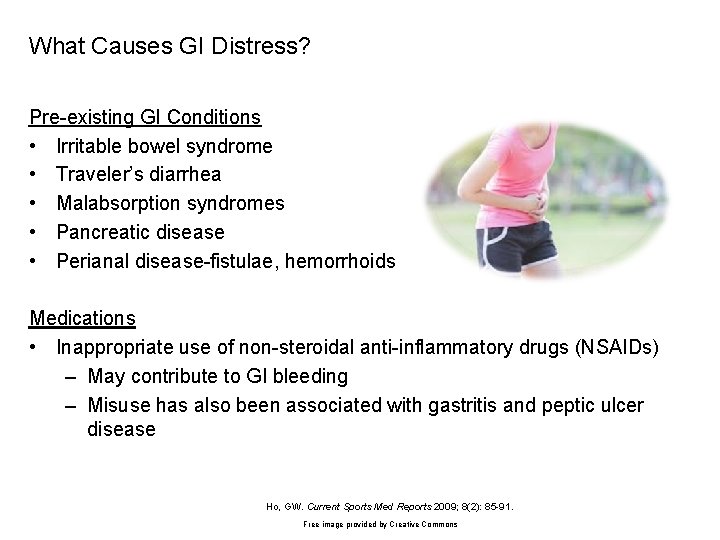 Gastrointestinal distress and endurance athletes What do carbohydrates
