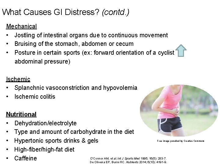 Gastrointestinal distress and endurance athletes What do carbohydrates