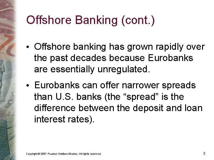 Chapter 20 International Banking Debt and Risk Topics