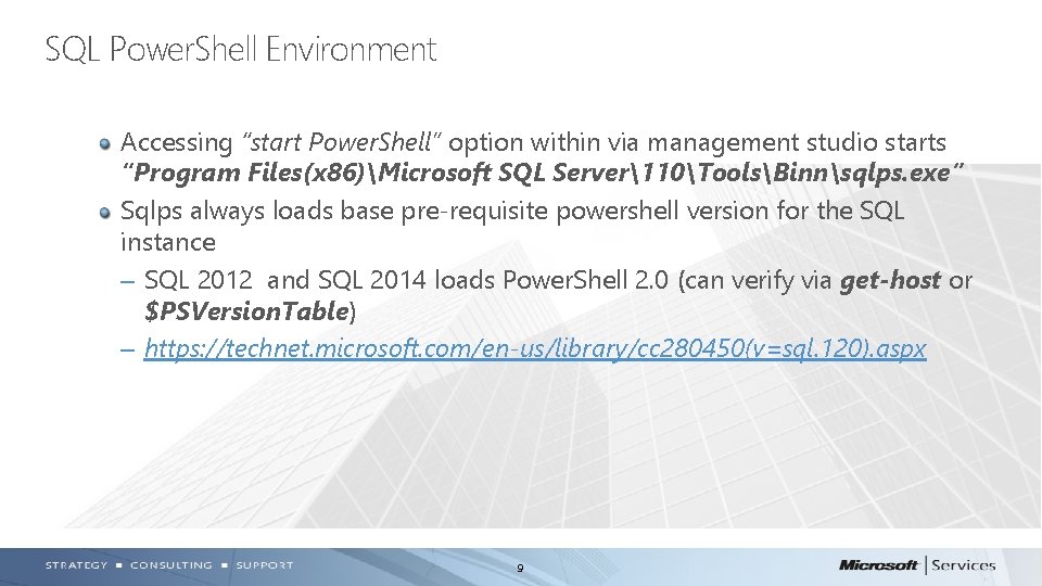 Power Shell Lessons Learned from Building an Automated