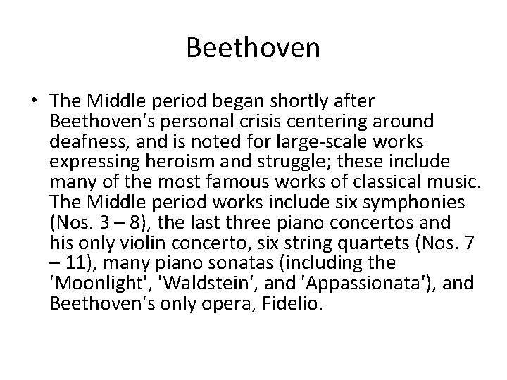 Beethoven Haydn Mozart Beethoven 1770 1827 One of