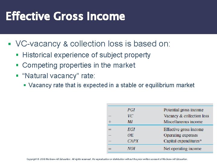Chapter 8 Valuation Using the Income Approach Copyright