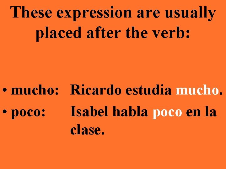 Expressing Frequency with Adverbs Espaol 1 Sra Lear