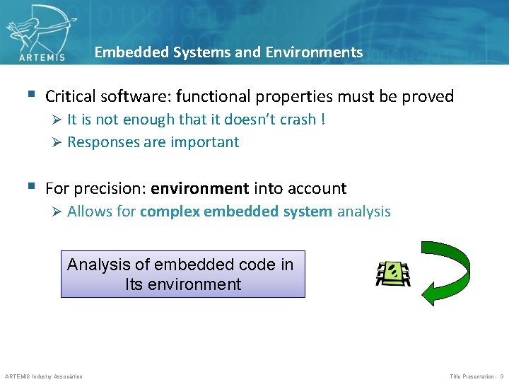 SAn ES Static Analysis of Embedded Systems and