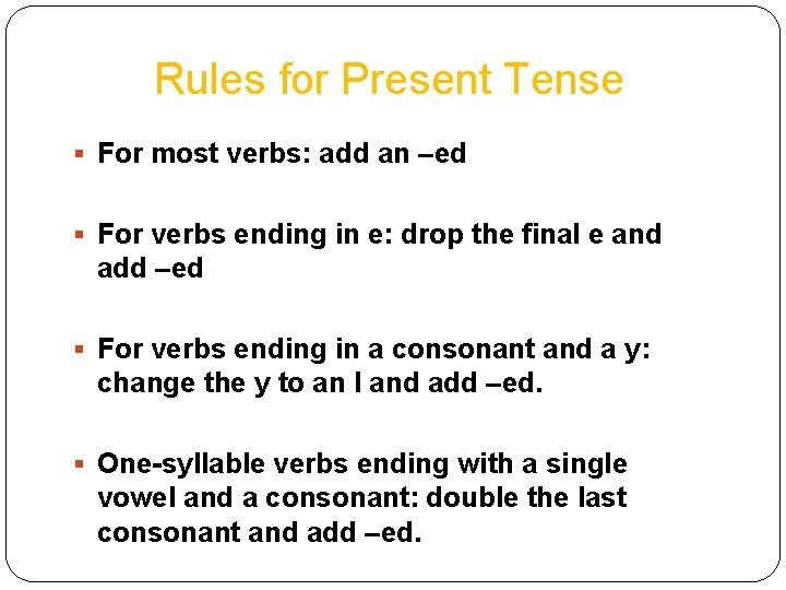 Unit 3 Verbs Action Verbs Action Verbs Remember