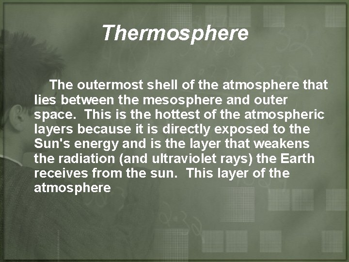 Week 4 Earths layers and Atmosphere Vocabulary Asthenosphere