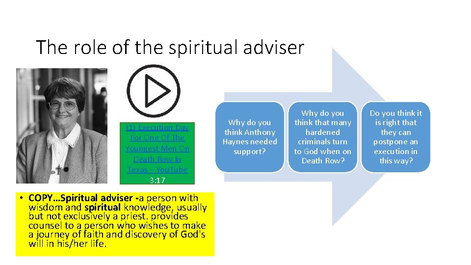 What is death row You have been appointed