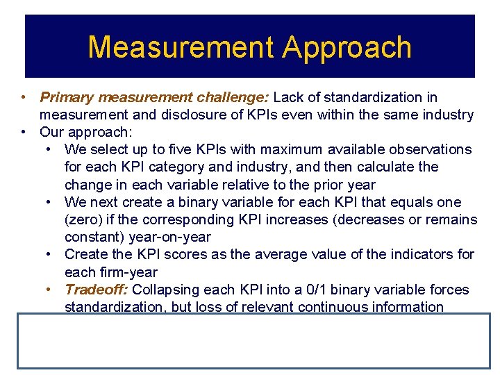 The Relevance of NonFinancial Key Performance Indicators KPIs