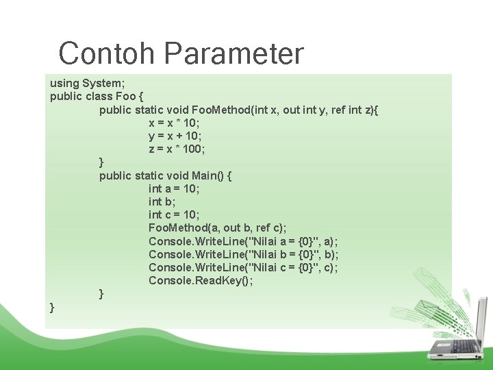 Variabel Ekspresi Operator dan Flow Control Daniel Riano
