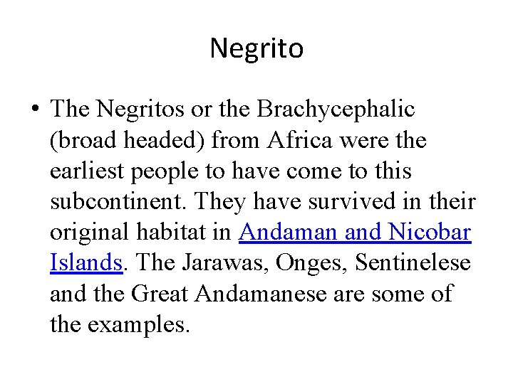 Anthropological Background of Bangladesh Krittebas Paul Major races