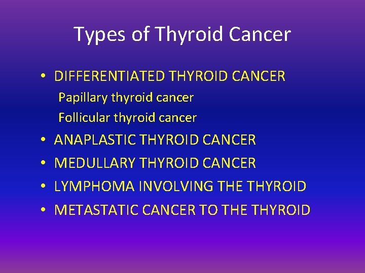 Kentucky Cancer Registry Thyroid Cancer Overview Dr Wendell