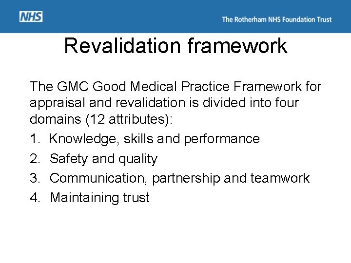 Revalidation keeping uptodate with best evidence Helen Barlow
