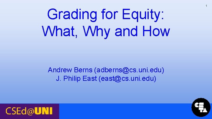 Grading for Equity What Why and How Andrew