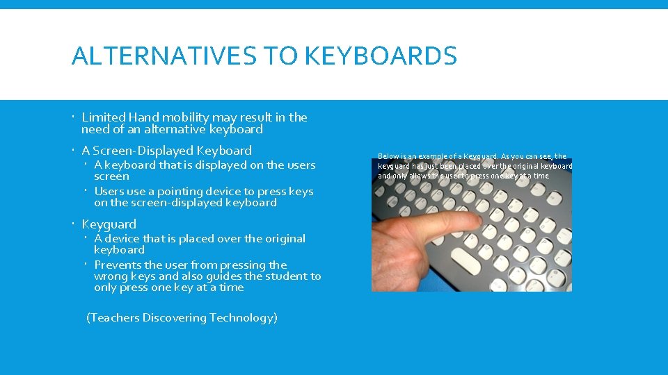 ASSISTIVE TECHNOLOGY By Mallory Lyons WHAT IS ASSISTIVE