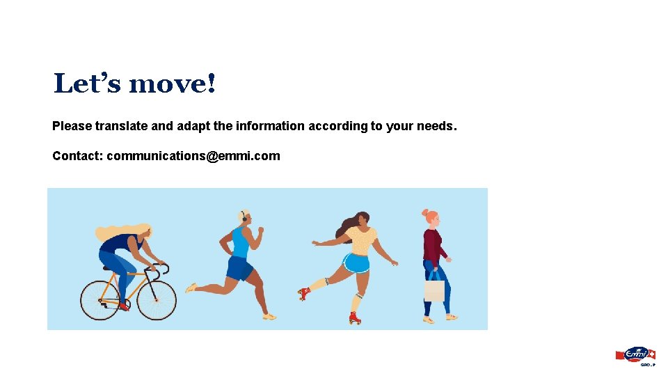 Lets move Please translate and adapt the information