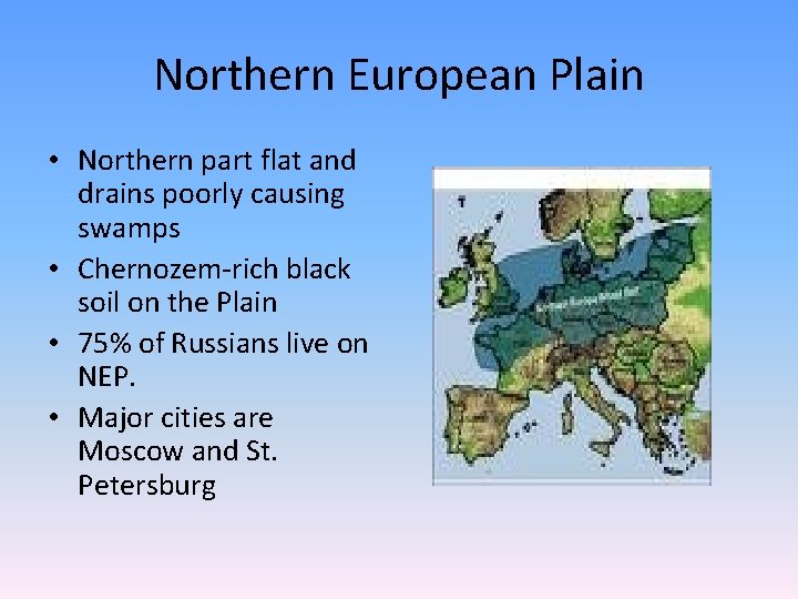 Russian Land Waterway and landforms Ural Mountains Divide