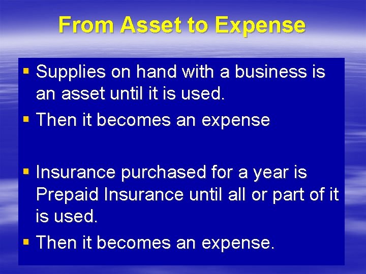 Ch 7 Section 2 Planning Adjusting Entries on