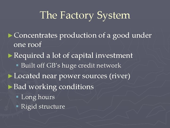 AP Euro Week 13 The Industrial Revolution Changes