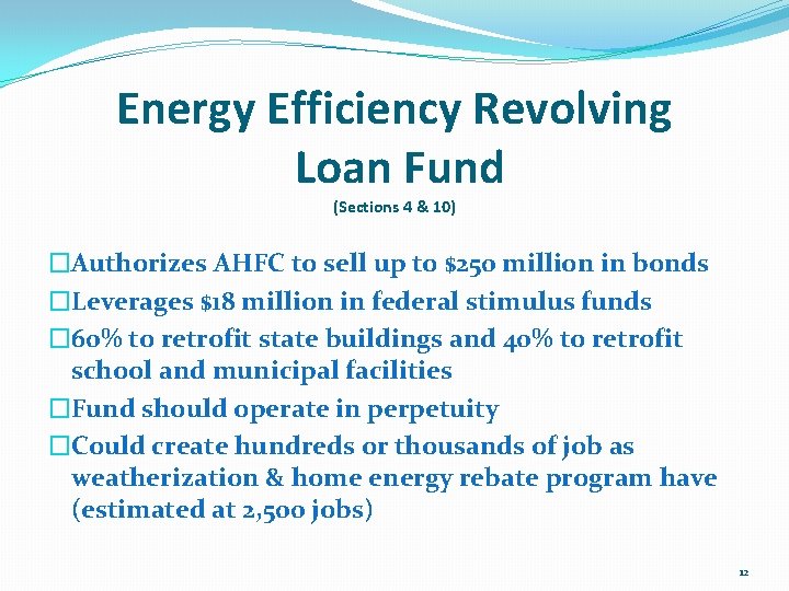 Alaska Sustainable Energy Act SB 220 Presentation to