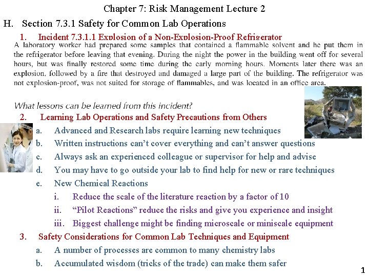 Chapter 7 Risk Management Lecture 2 H Section