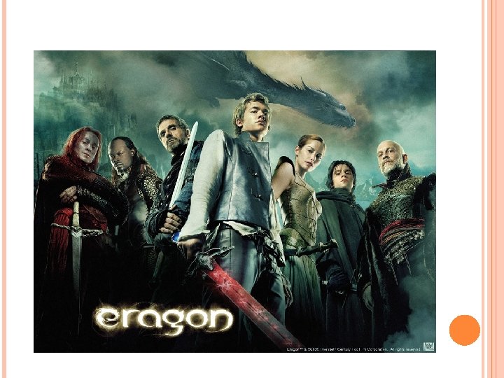 ERAGON Sienna Perry BACKGROUND Eragon is a fifteen