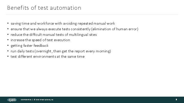 Test automation goals decisions Test automation approaches Behavior