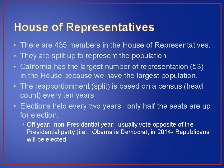 Unit 3 The Legislative Branch Remember the government