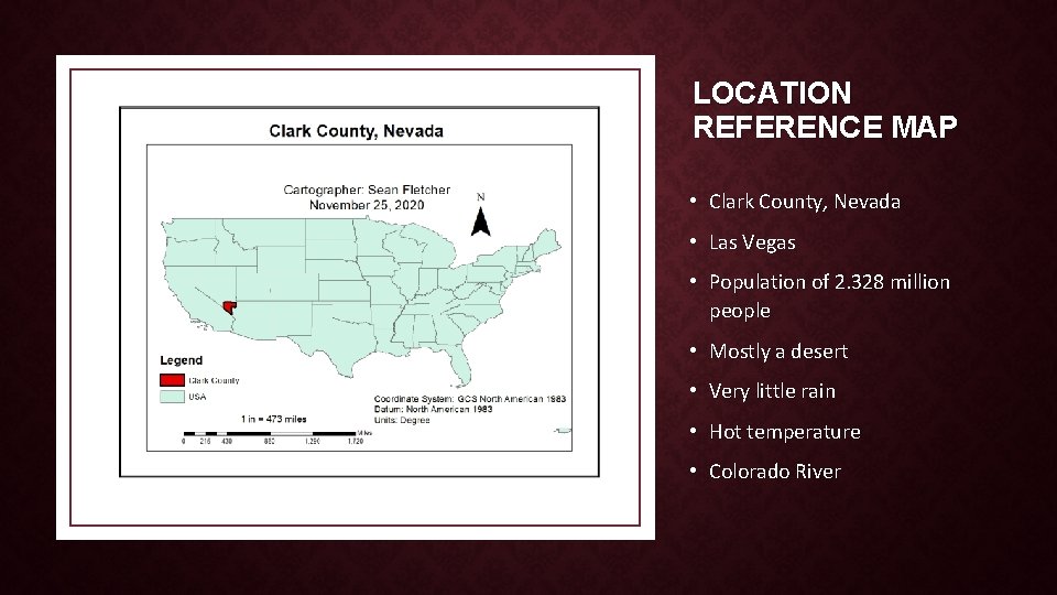 INTRO TO GIS FINAL PROJECT By Sean Fletcher