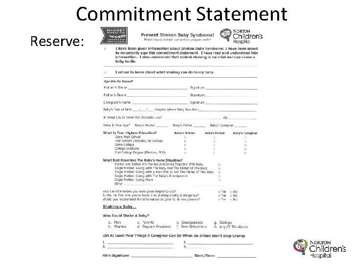 Norton Childrens Hospital January 26 2018 CHILD ABUSE