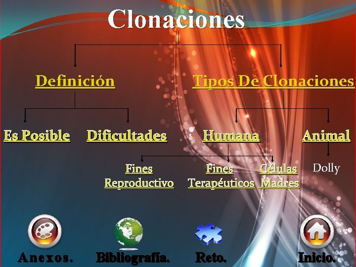 Las Clonaciones Bibliografa Clonaciones Definicin Es Posible Dificultades