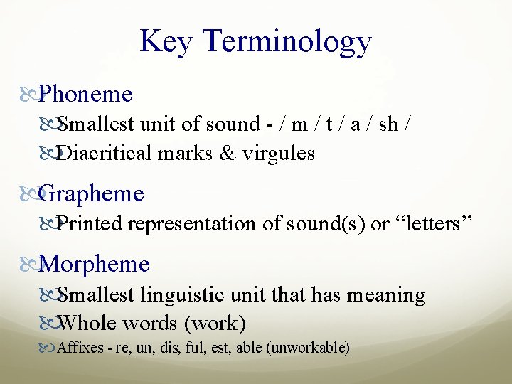 Phonological Awareness Phonemic Awareness Alphabetic Principle Research ...