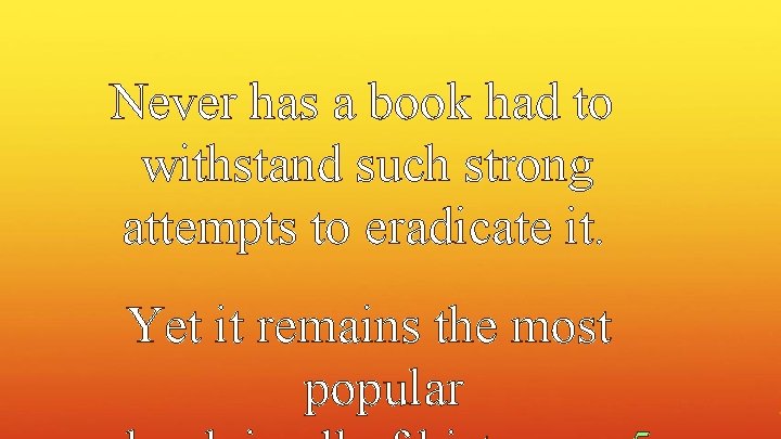 The Book of God 9 After What must