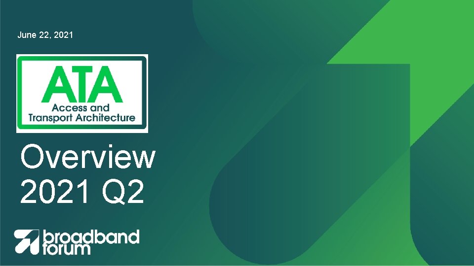 June 22 2021 Overview 2021 Q 2 What