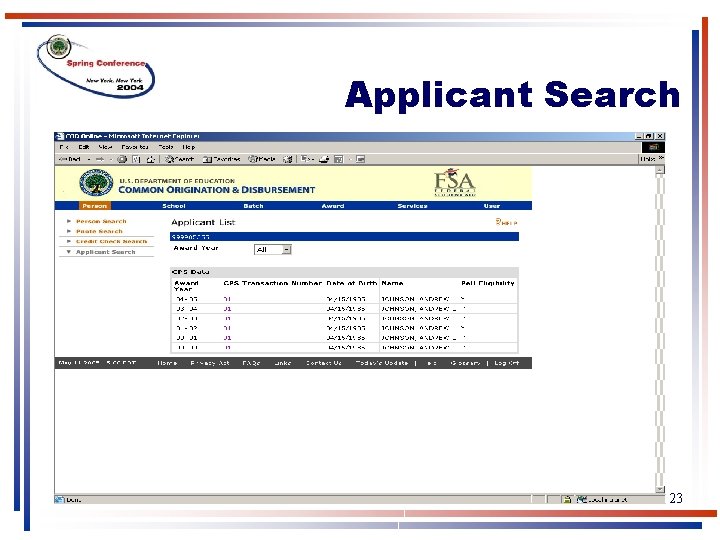 Session 18 Common Origination and Disbursement 101 The