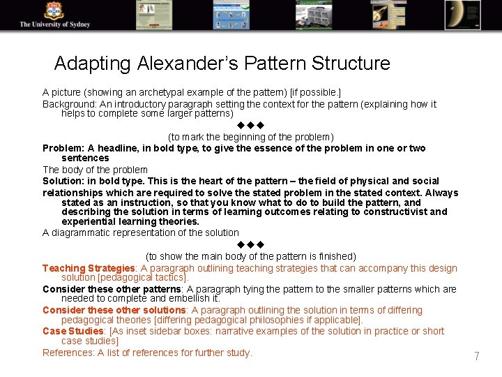 Developing and Evaluating a Design for Pedagogy Pattern