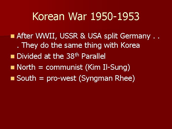 Origins of The Cold War 1946 1960 Main