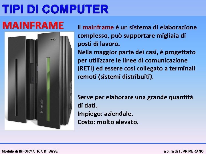 MODULO 1 COMPUTER ESSENTIALS Concetti di base delle